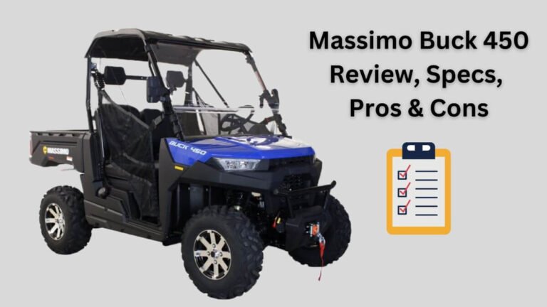 Massimo Buck 450 - Specs, Review, Pros & Cons - Off-Road Official