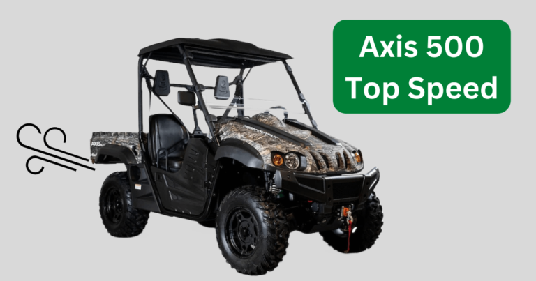 Axis 500 Top Speed - Off-Road Official